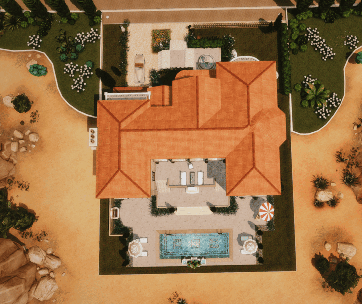 Mafia Villa – Katesimblr Sims 4 building