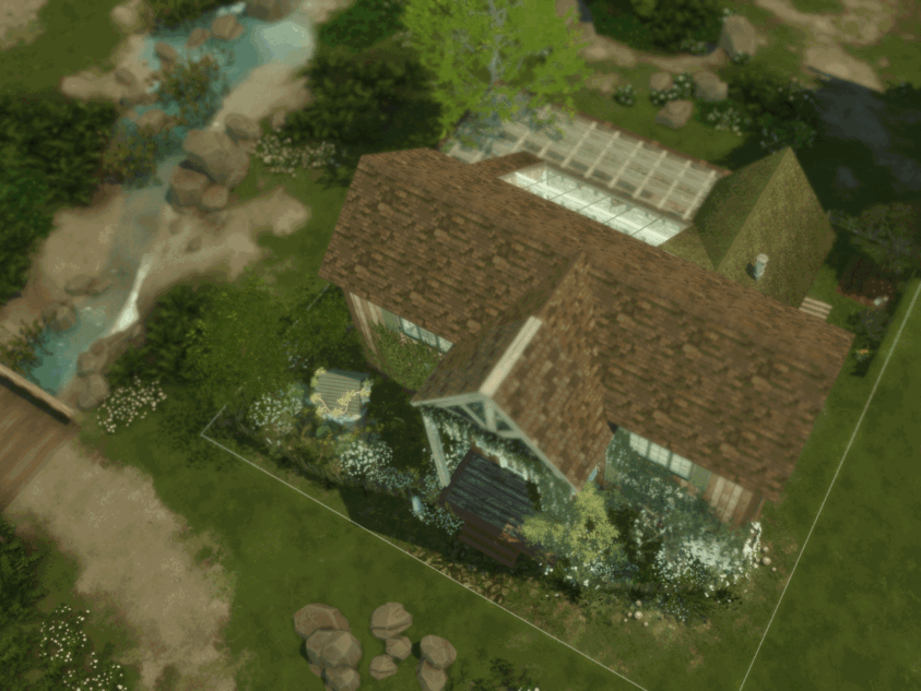 The greeny – Katesimblr Sims 4 building