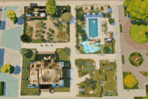 Community Center – Katesimblr Sims 4 building