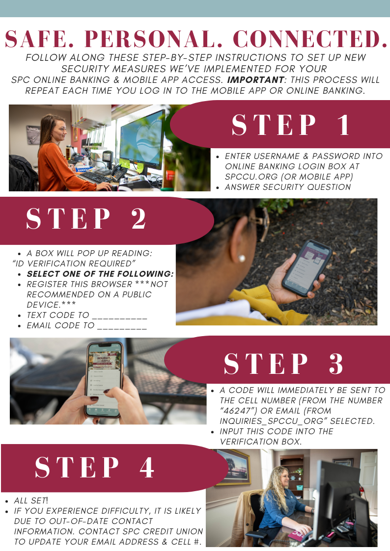 New Security Measures | SPC Credit Union