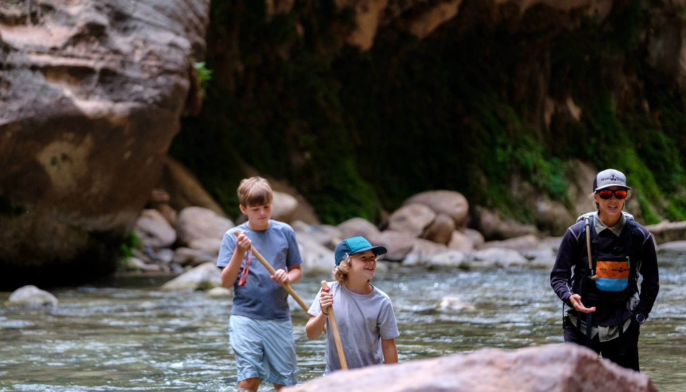 Guided Tour of The Narrows in Zion National Park