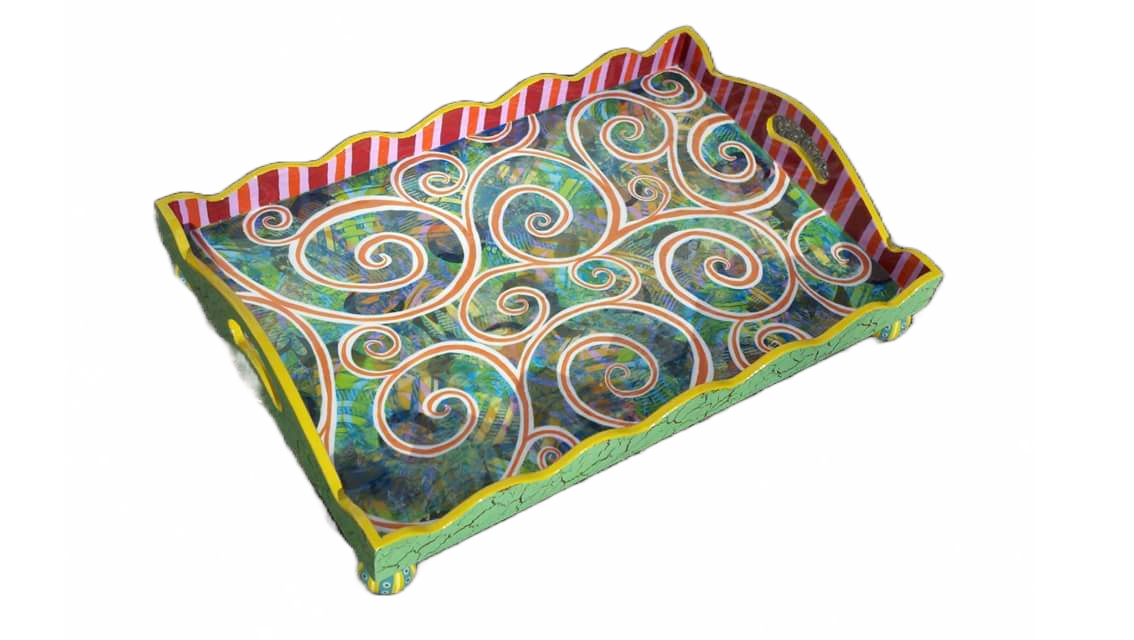 Tea Tray — Dizzy Lizard Designs