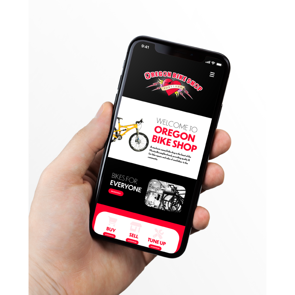 Oregon Bike Shop — Designs With Alyssa