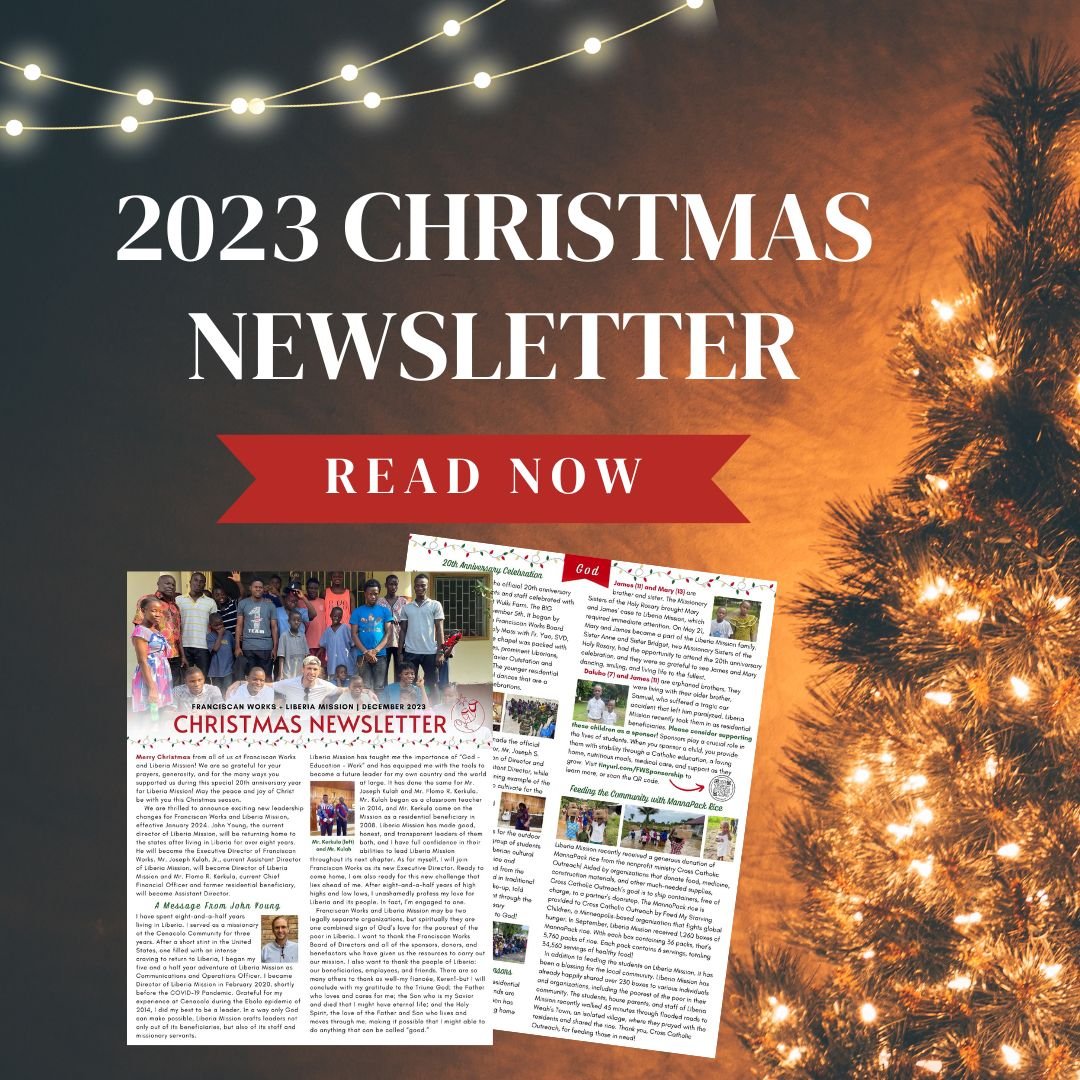 2023 Christmas Newsletter — Franciscan Works