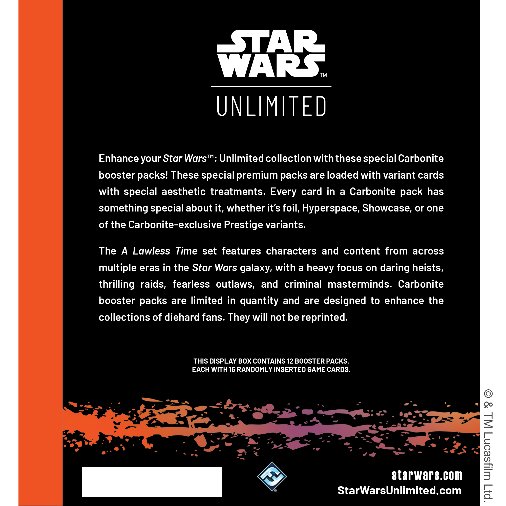 Star Wars: Unlimited – 2026 Twin Suns Deck Display — Cardboard Games