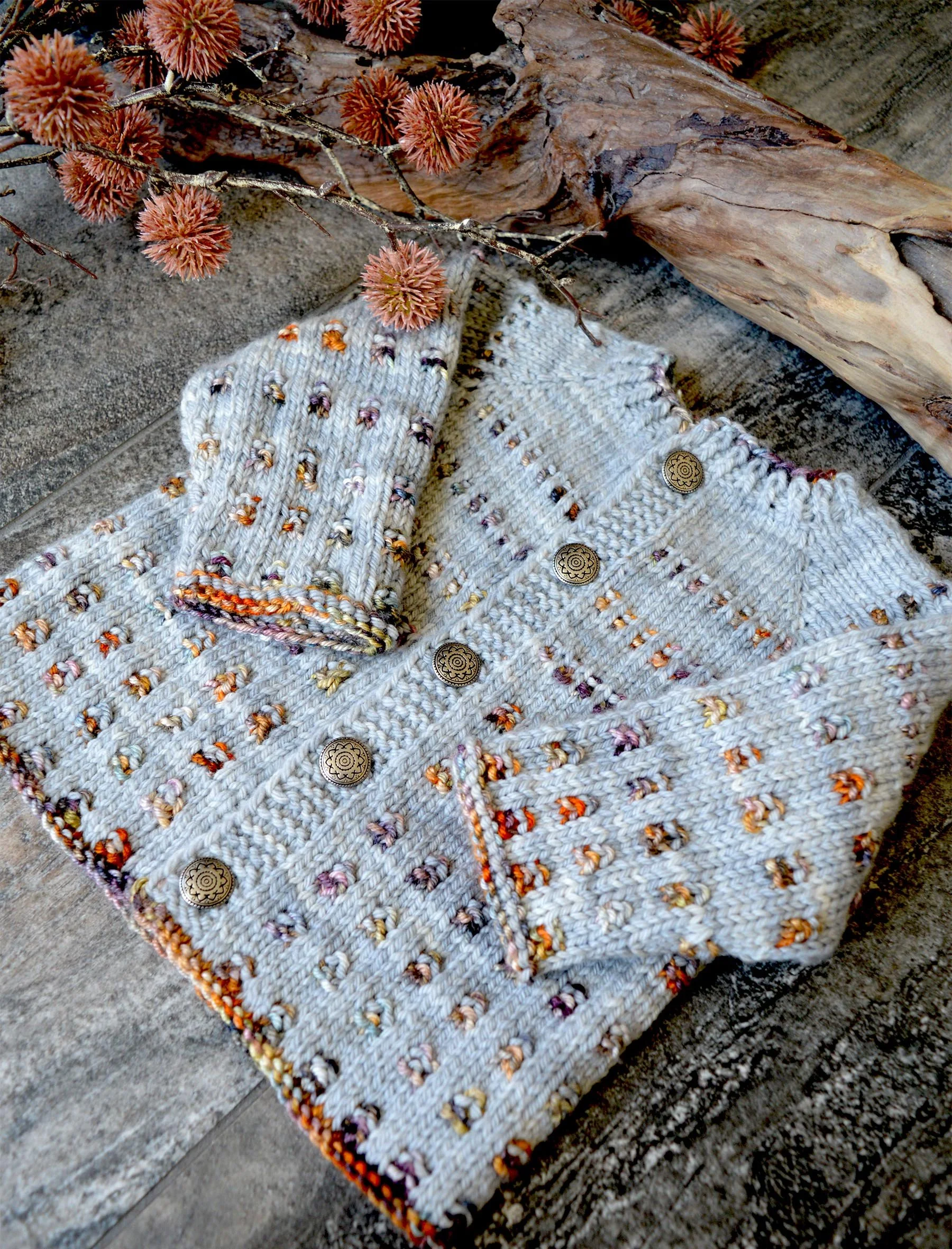 KNITTING PATTERN --Everly Cardigan - P234 — OGE Knitwear Designs