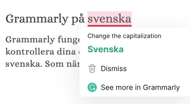 Rättstavning engelska – Rätta engelsk text