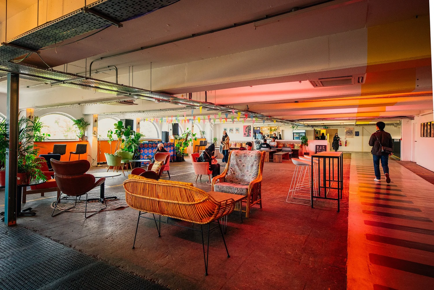 Venue Hire: The Bar and Food Hall — Peckham Levels