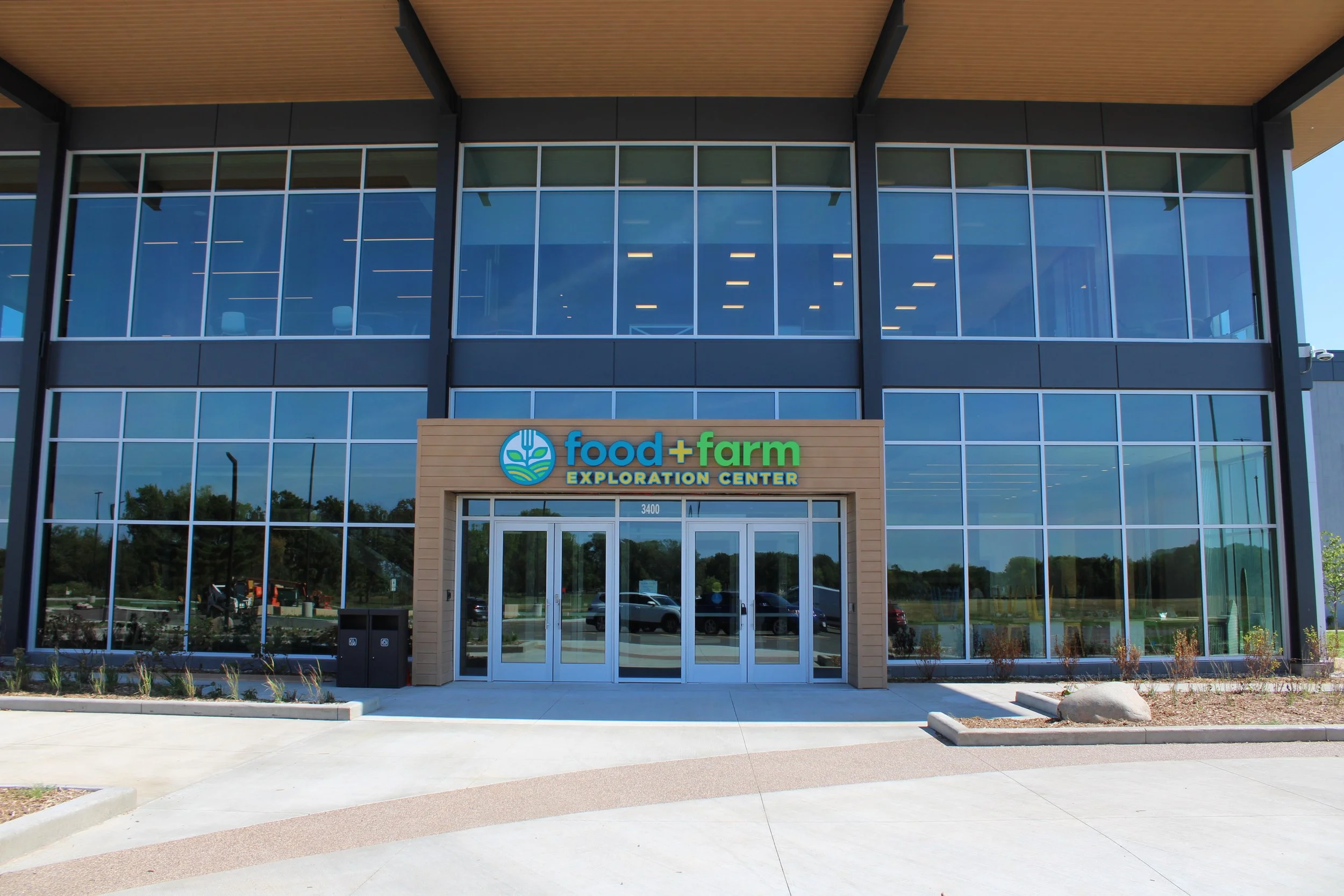 Building Signage | Food + Farm Exploration Center