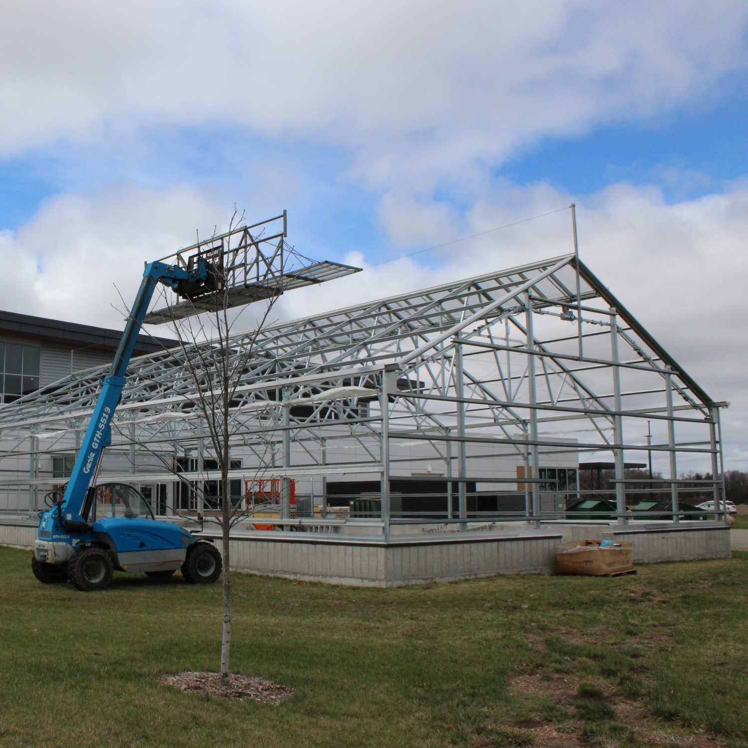 Inside Our Greenhouse Build: Progress, Partners & Crops | Food + Farm ...