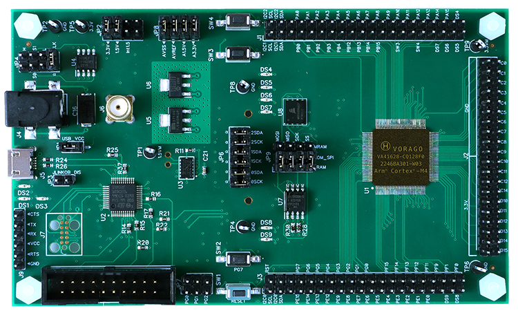 PEB2 | Rad-Hard Development Board VA41628 | VORAGO Technologies