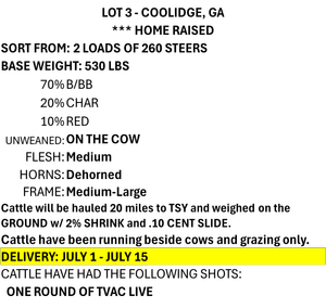 Load Lots — Thomasville Stockyard