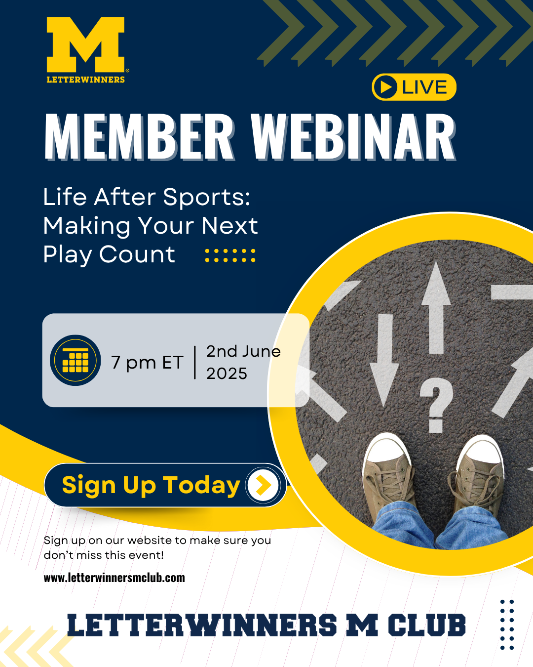 Alumni Benefits — Letterwinners M Club
