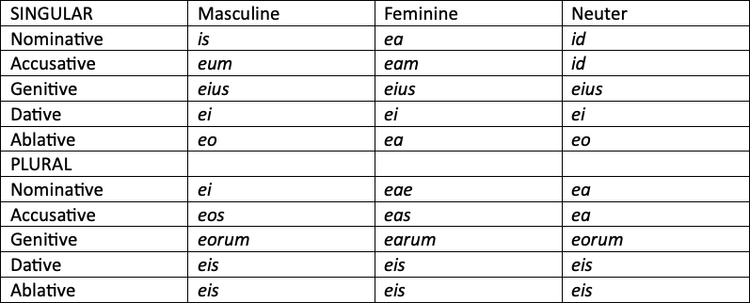 Pronouns - Latin GCSE — My Classics Portal
