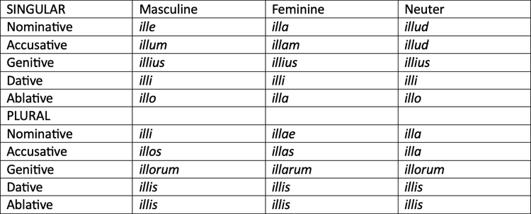 Pronouns - Latin GCSE — My Classics Portal