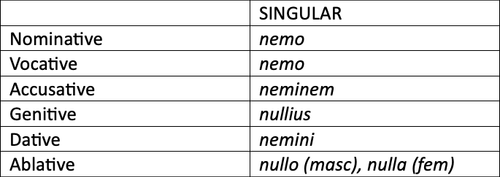 Nouns - Latin GCSE — My Classics Portal