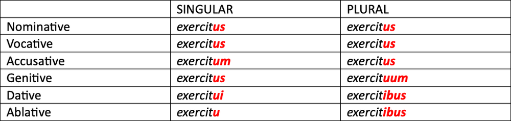 Nouns - Latin GCSE — My Classics Portal