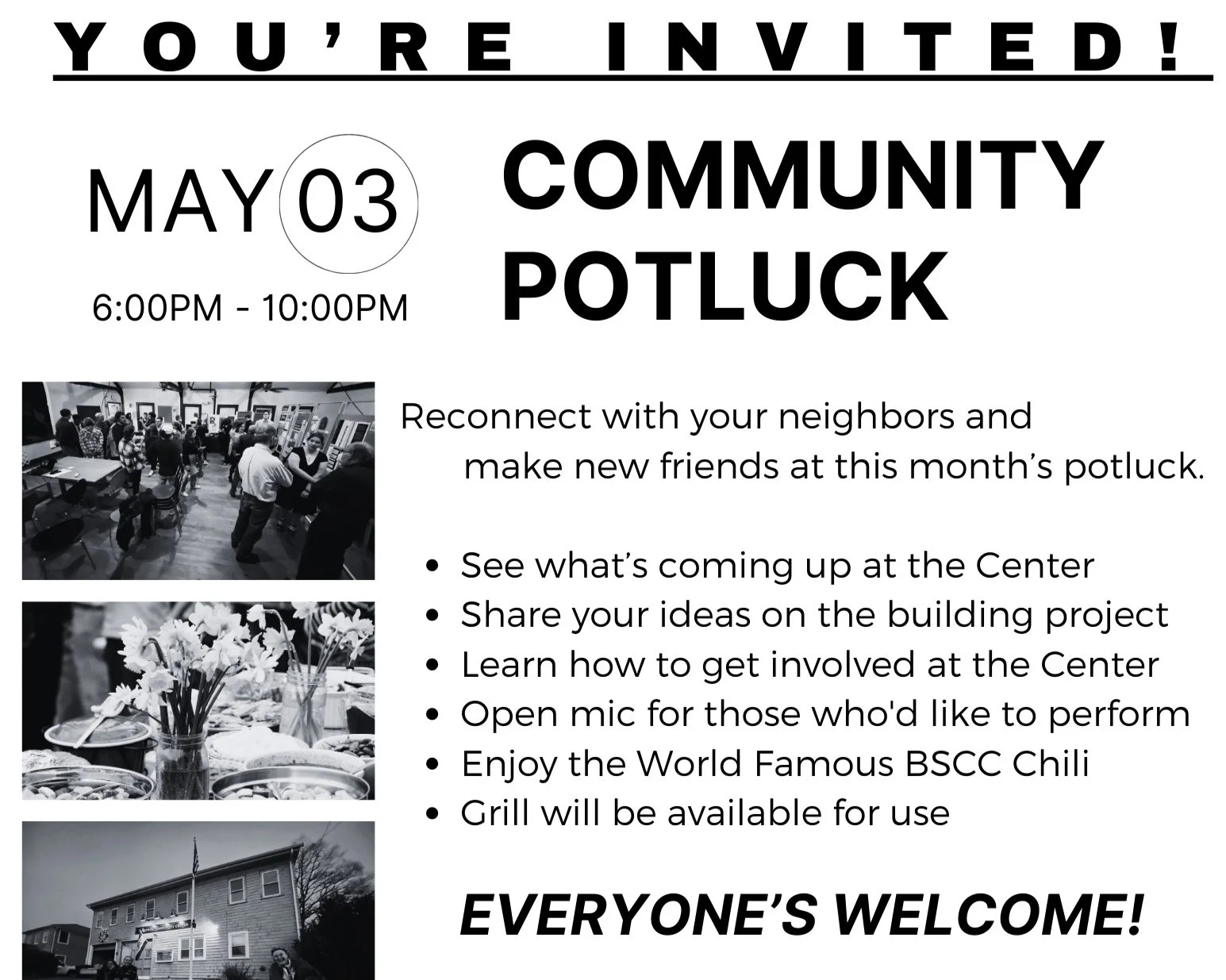 Events — Bay Spring Community Center