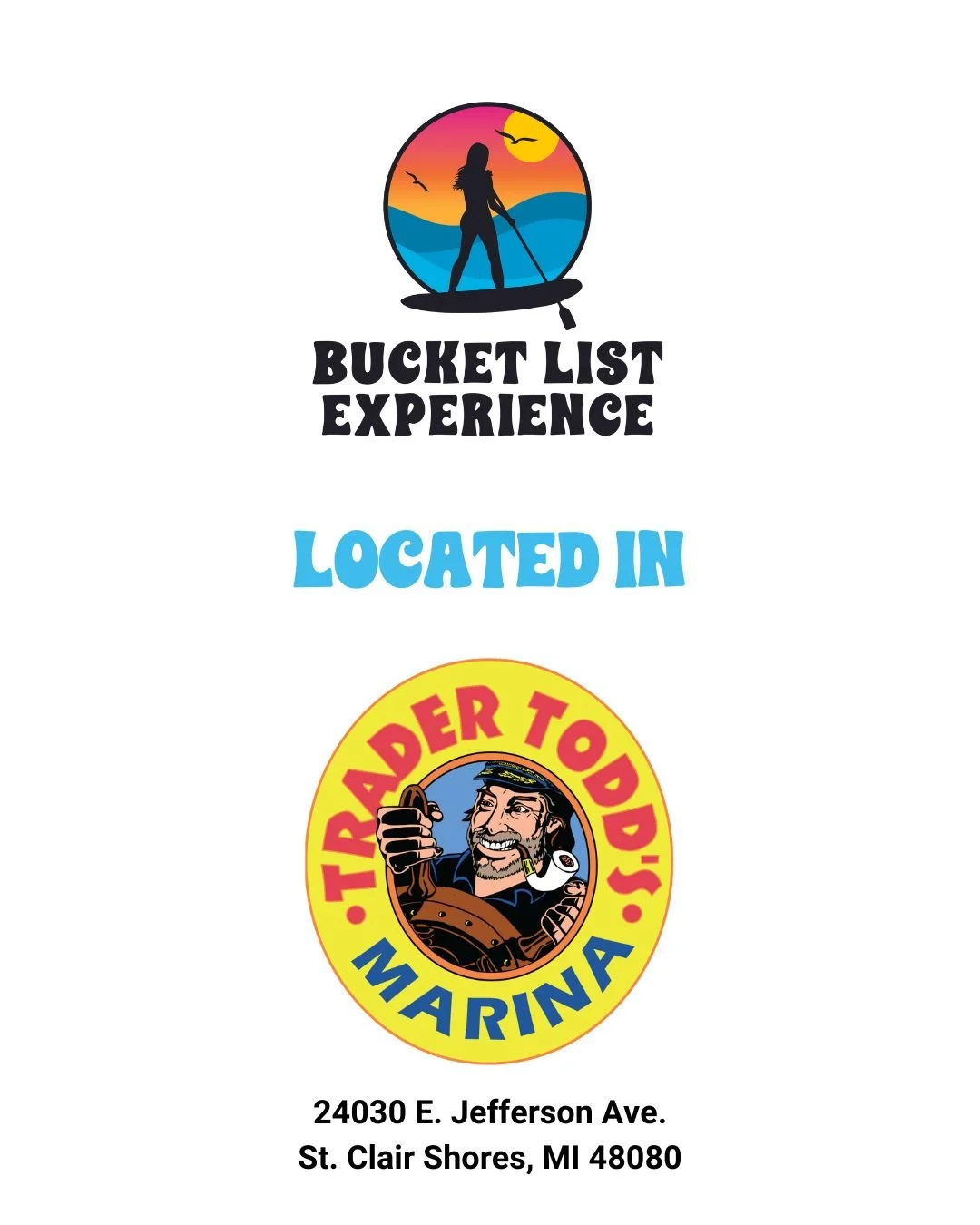 Bucket List Experience located St. Clair Shores Michigan in Trader Todd ...