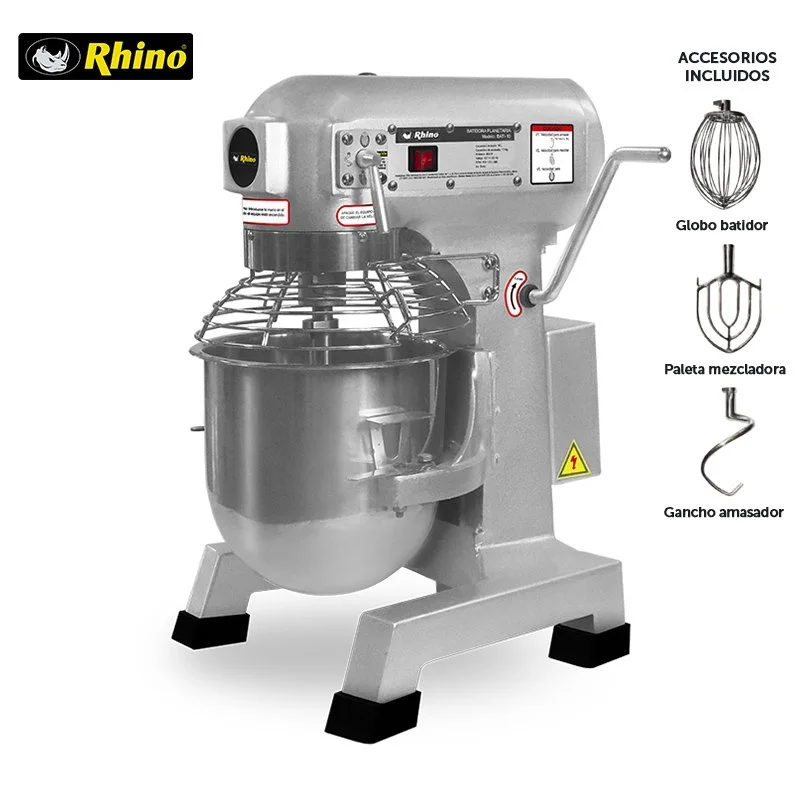 Batidora Planetaria Rhino 20 litros | Exactos El Salvador