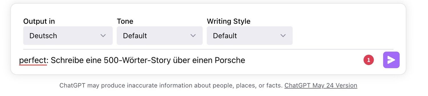 Prompt Perfect — ChatGPT Plugin — DEINKIKOMPASS