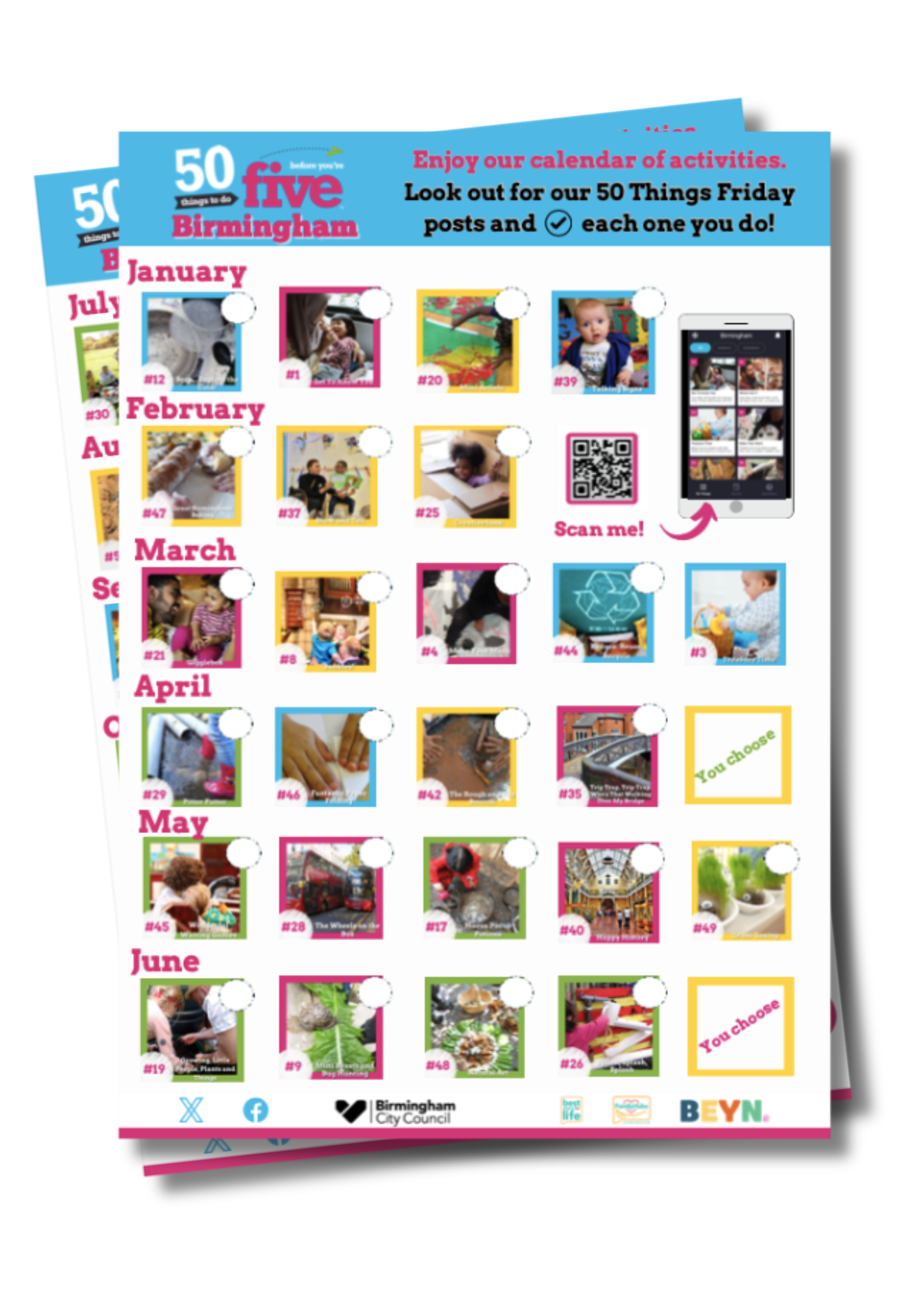 Birmingham Early Years Networks | 50 Things