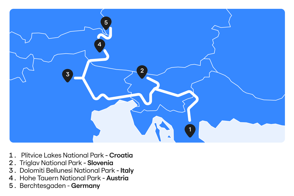 Europe's best national parks: 3 routes — Blog
