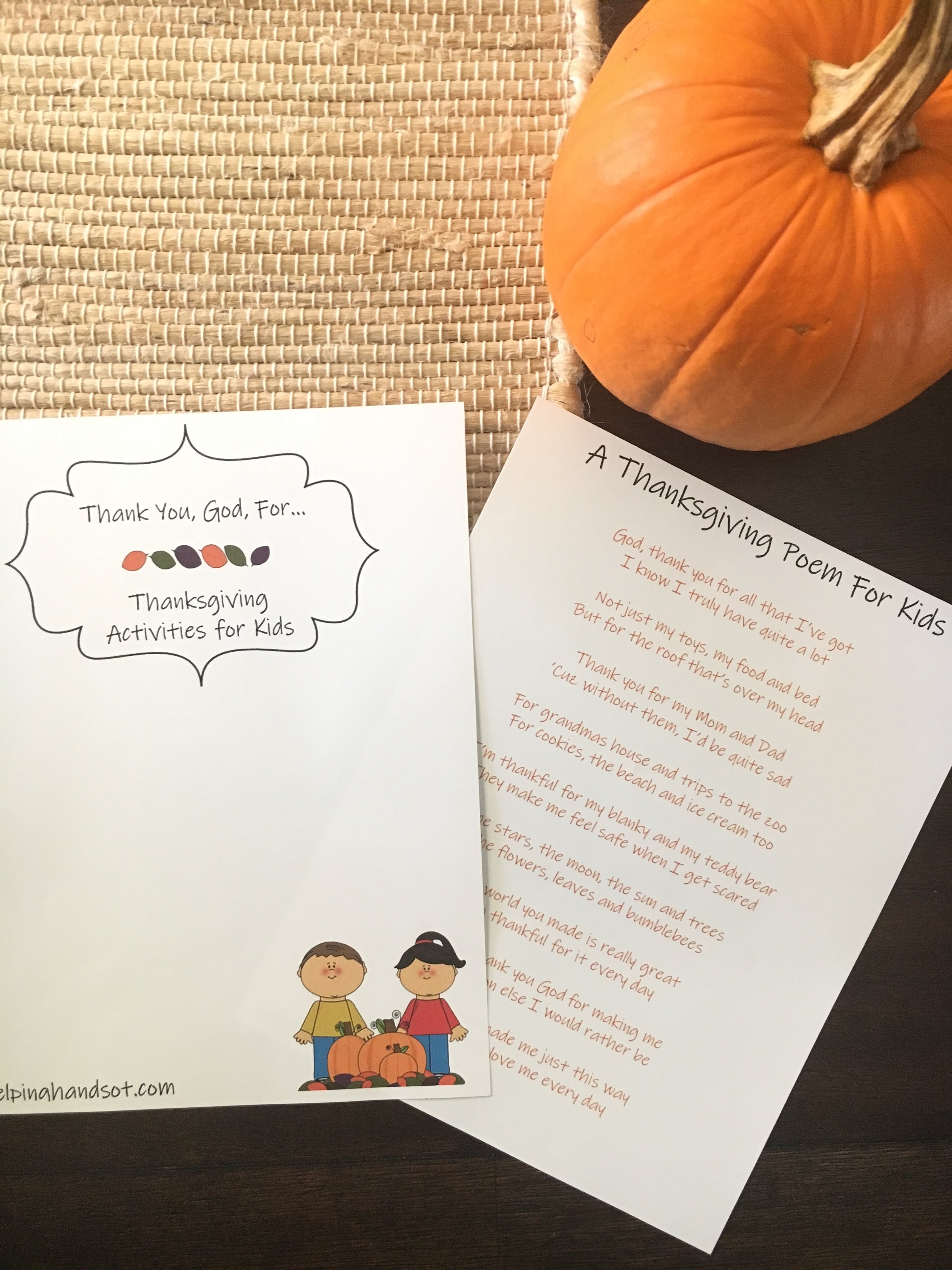 Thankful Tree - A Thanksgiving Activity Booklet for Kids — The Wholistic OT