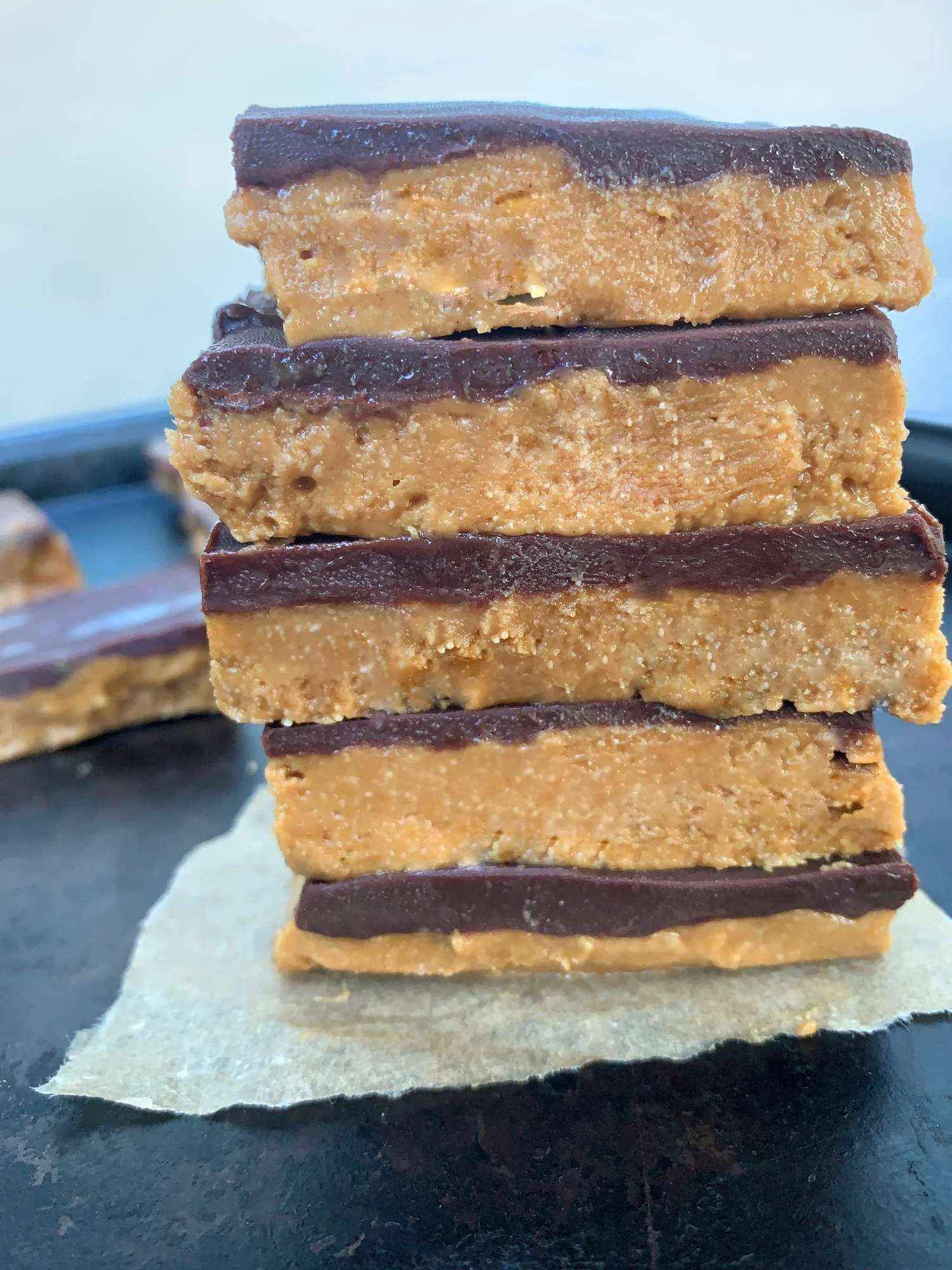 No Bake Healthy Chocolate Peanut Butter Bars (Gf, Kid-friendly) — The ...