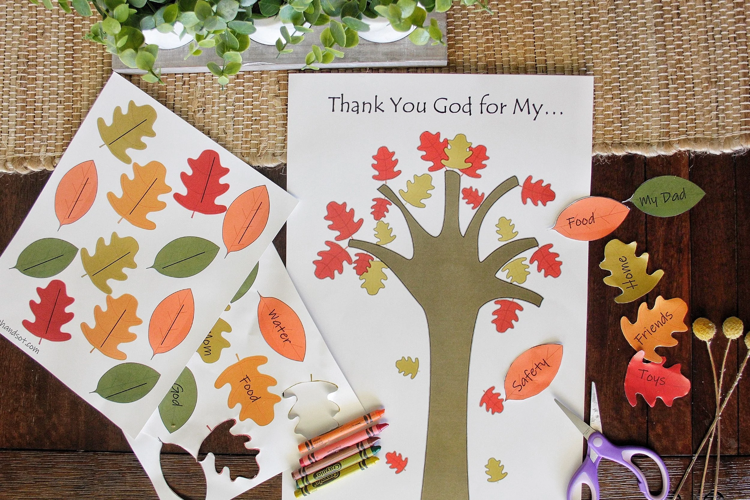 Thankful Tree - A Thanksgiving Activity Booklet for Kids — The Wholistic OT