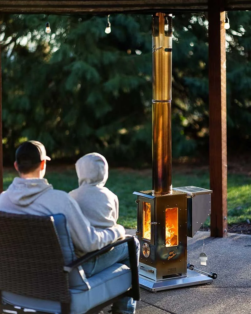 Elevate Outdoor Living with Timber Stoves Wood Pellet Fired Patio ...