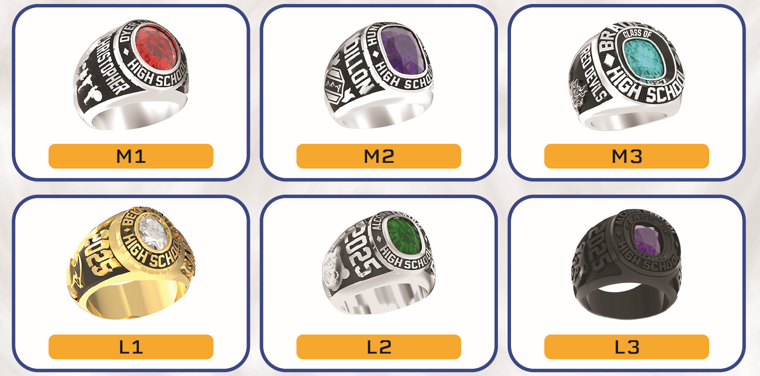 Class Rings — Scholastic Products & Awards of MS/TN