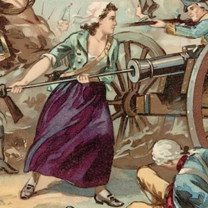 Molly Pitcher, Mary Hays, Battle of Monmouth — 1776 In Living Color
