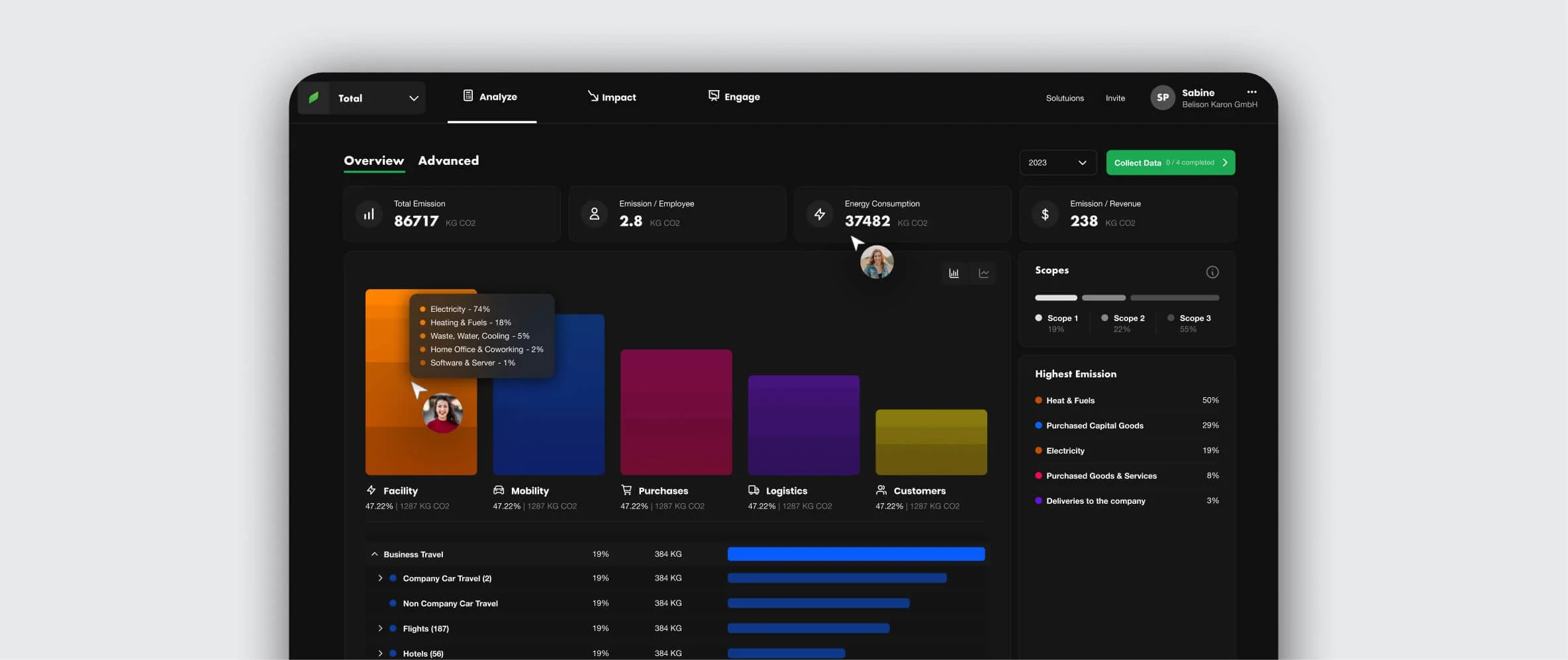 Discover key features of carbon accounting and CSRD compliance software ...