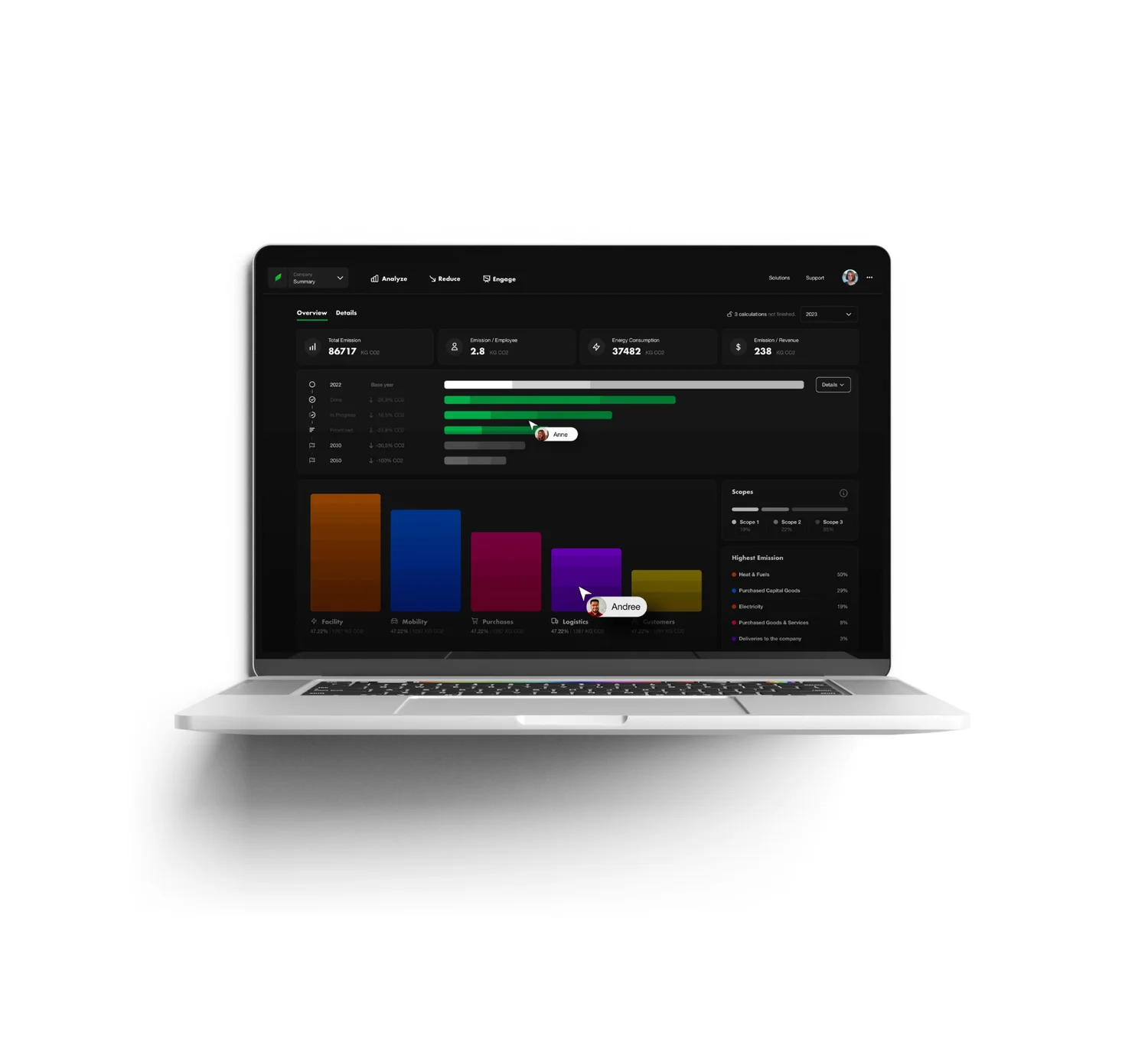 Sustainability & CSRD Platform with AI - Footprint Intelligence