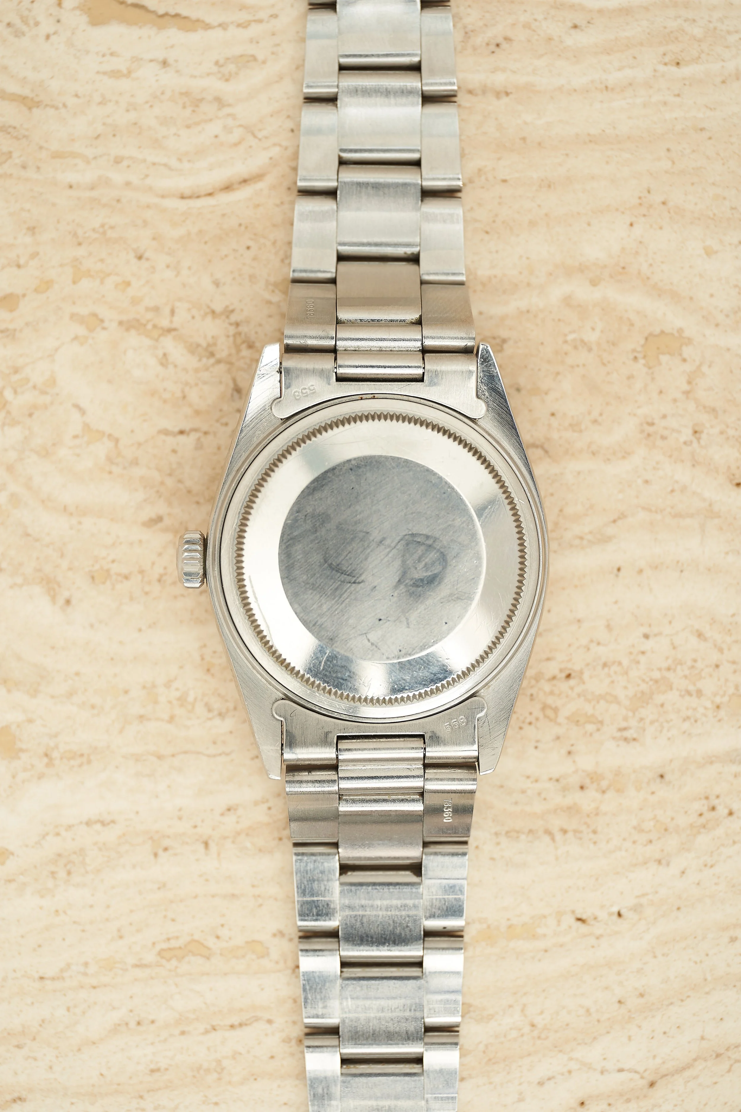 Rolex Datejust Grey 'Buckley' Dial ref. 16000 — Doble Vintage Watches