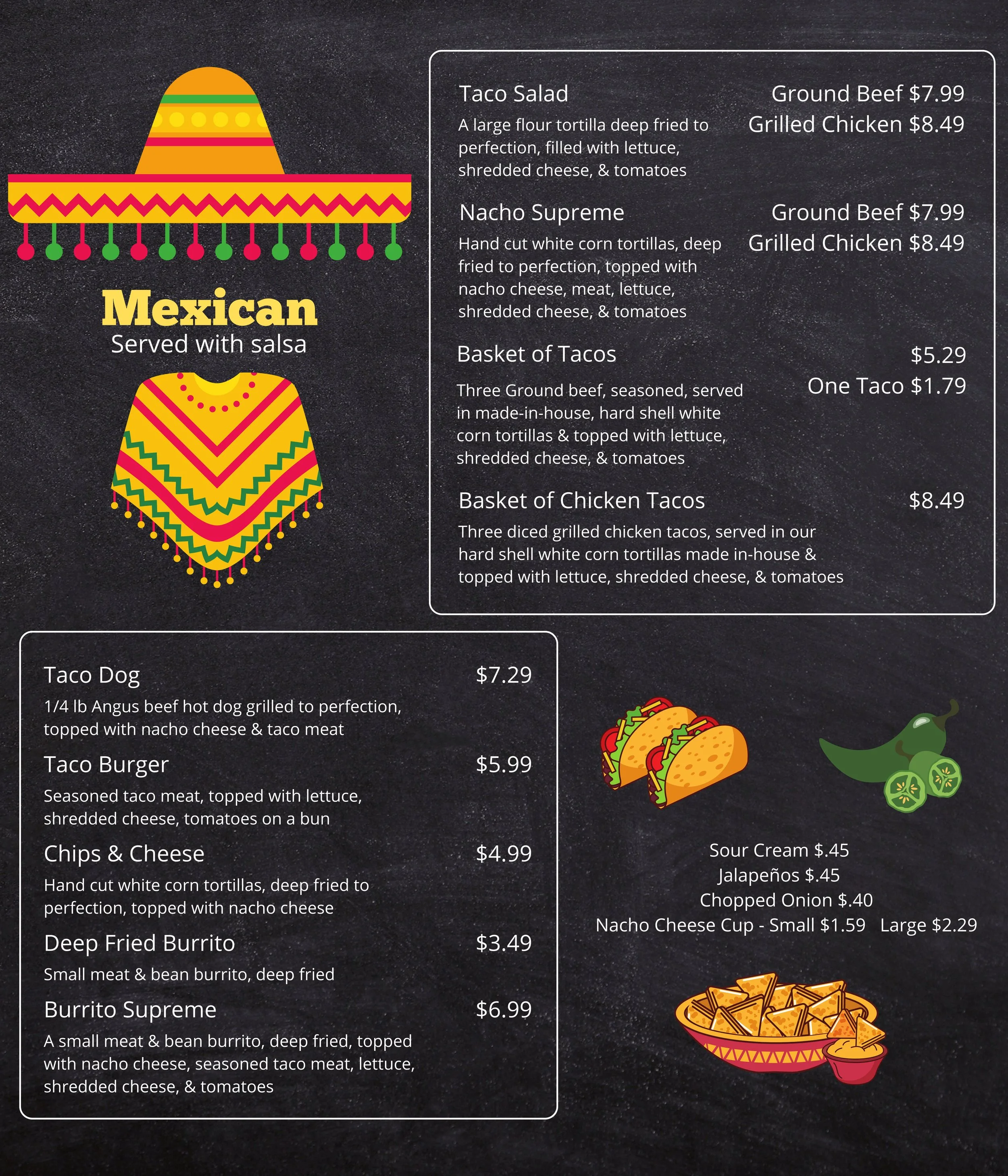 View Full Menu — Blazer's Restaurant