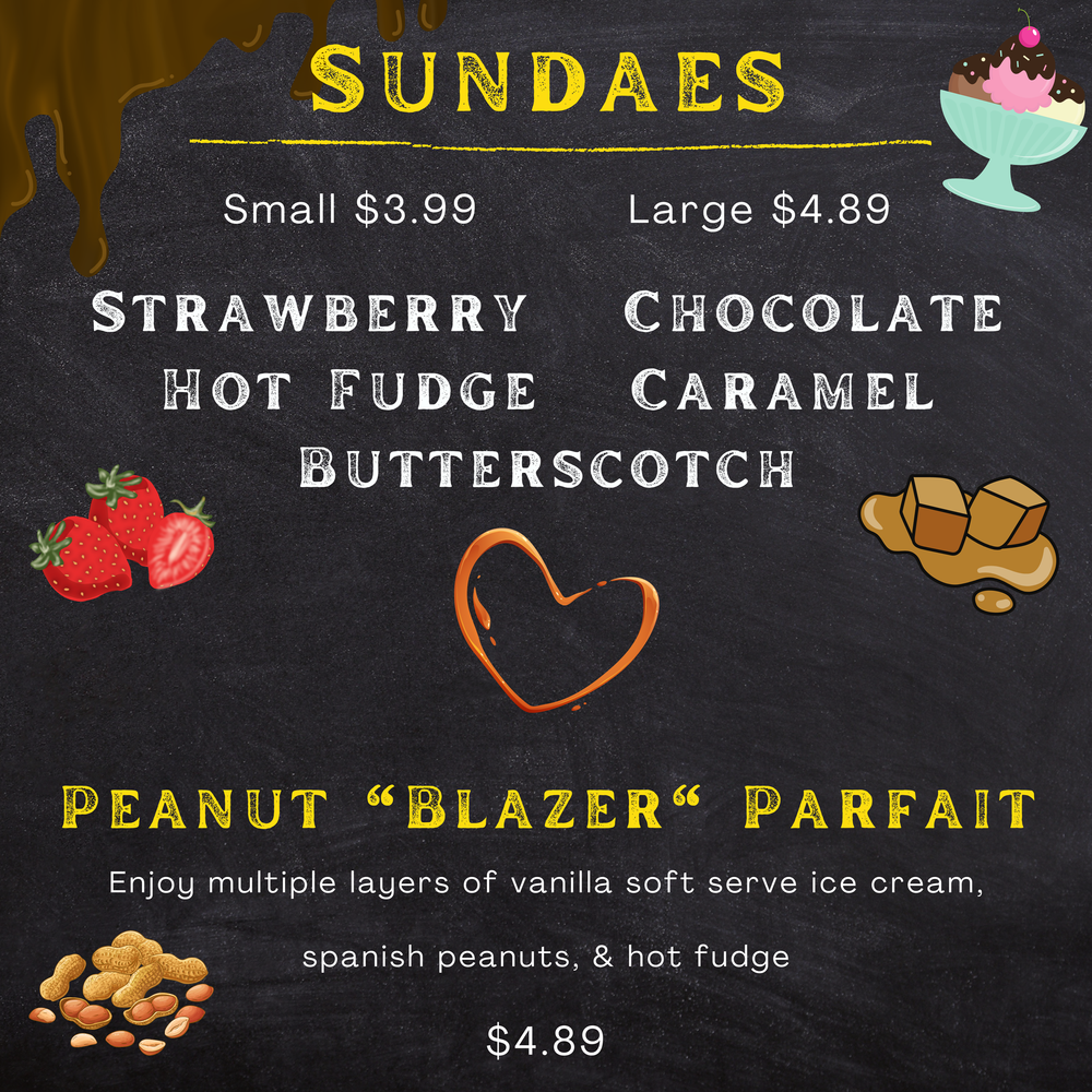 View Full Menu — Blazer's Restaurant