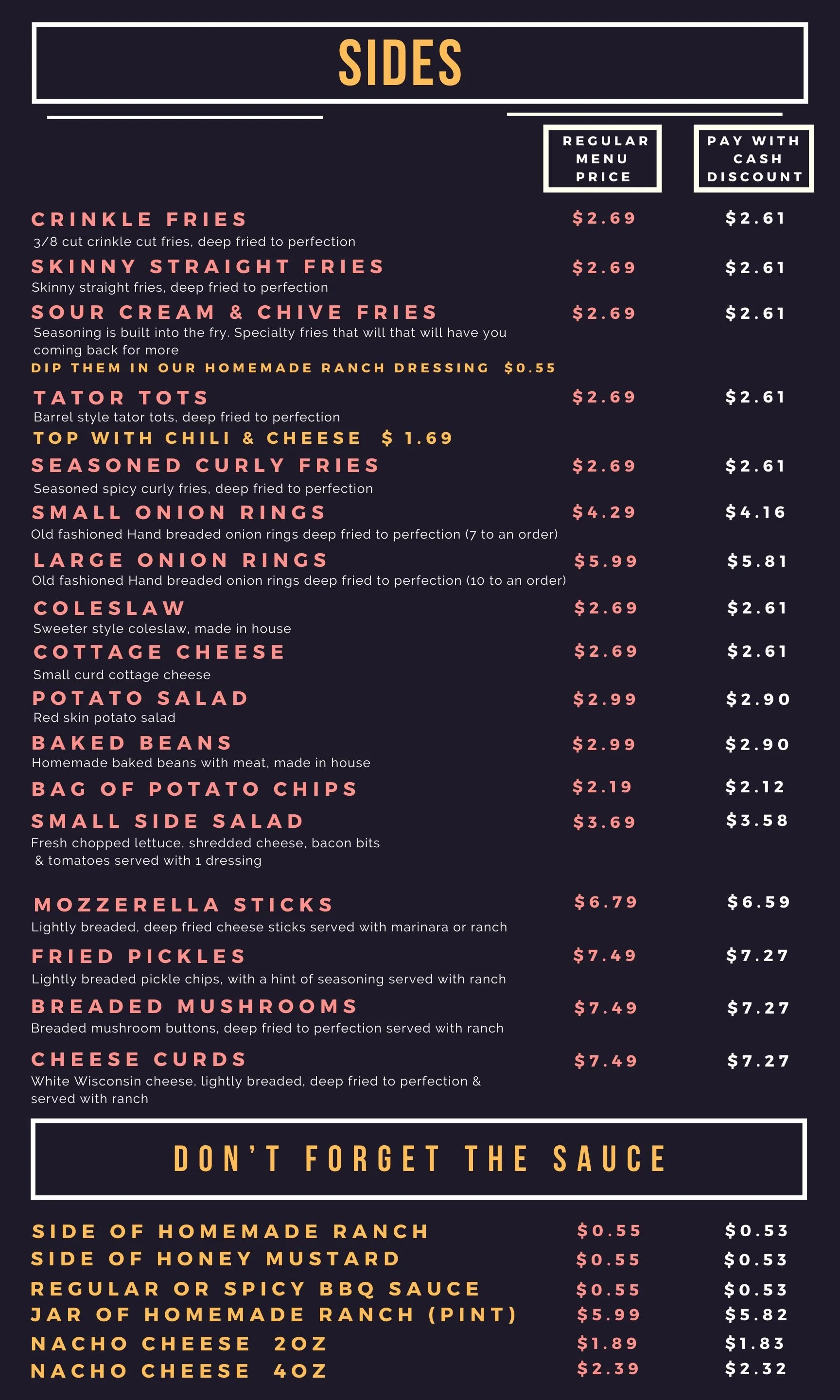 View Full Menu — Blazer's Restaurant