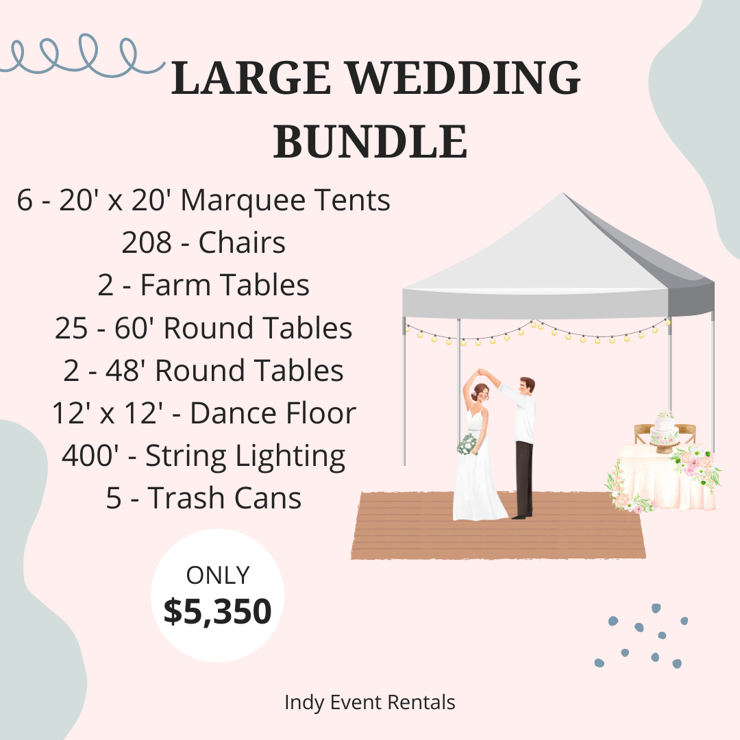 Tent Rental Bundle Indianapolis — Indianapolis Tent Rentals