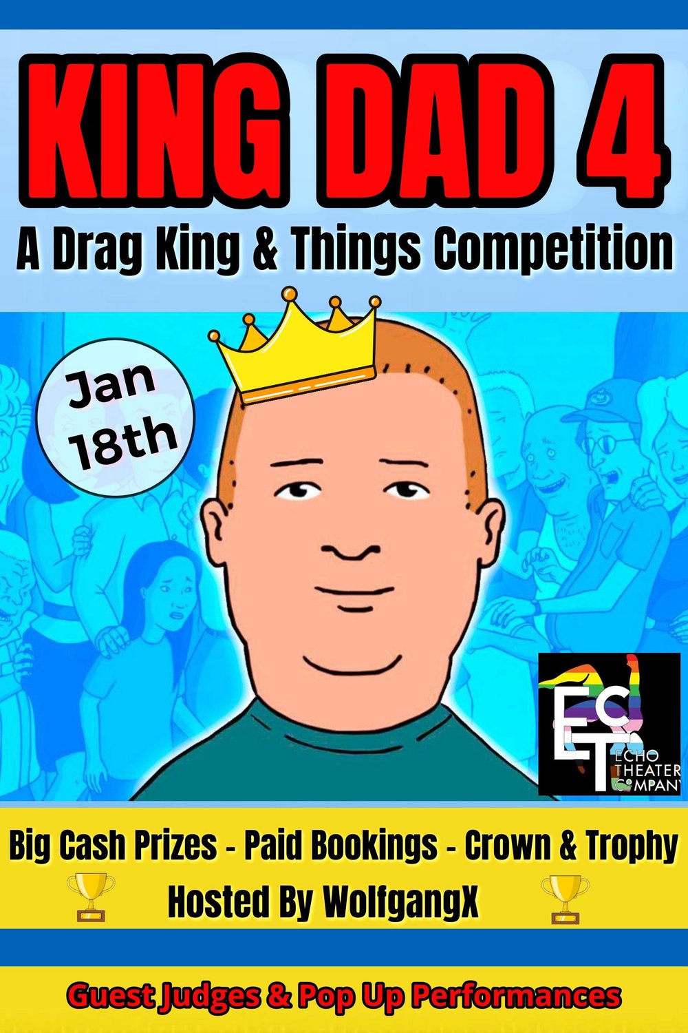 King Dad! 4, A Drag King & Things Drag Competition — Echo Theater Company