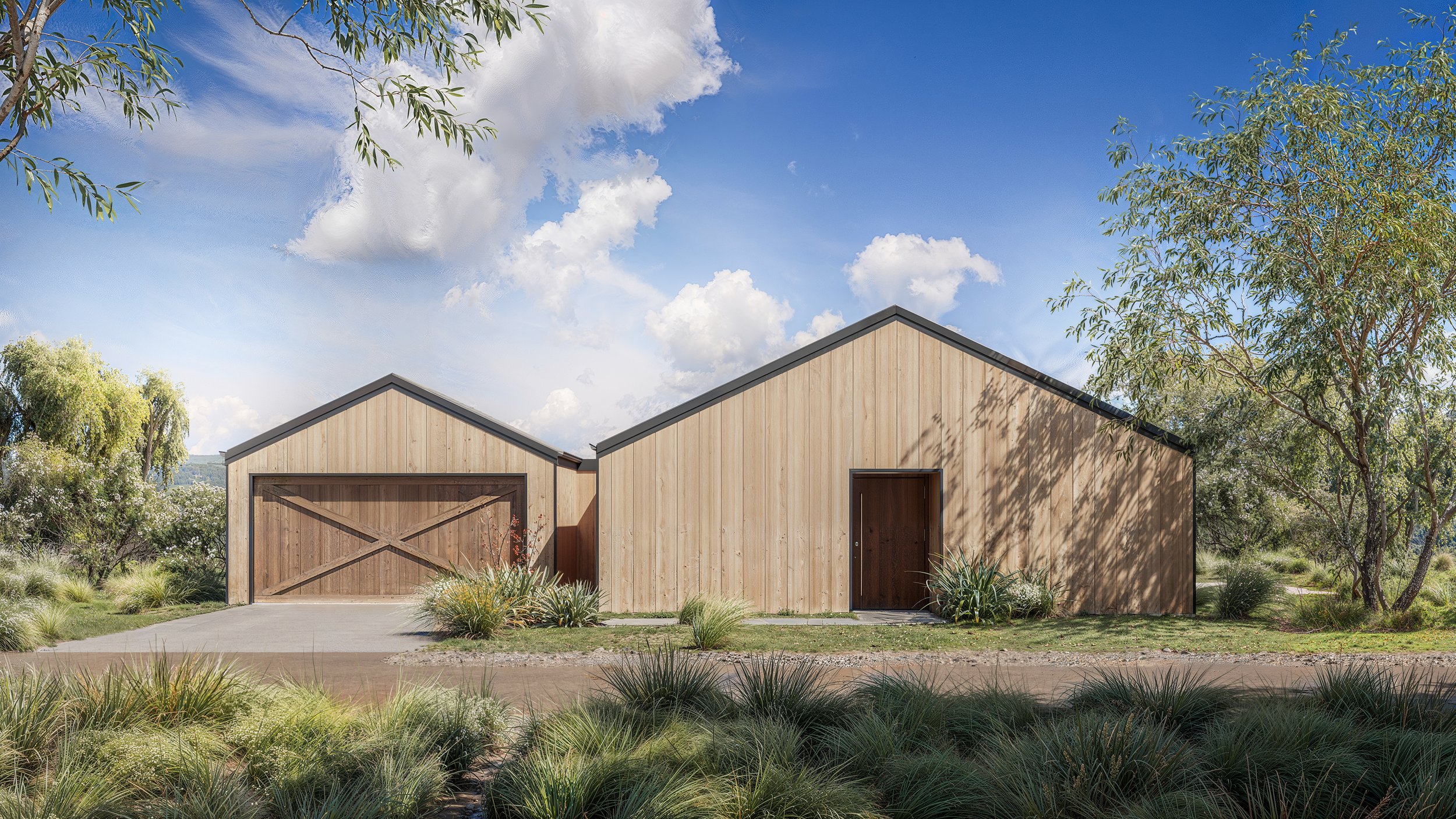 Contemporary Barn Home Plans — Modern Barn Living | Lifestyle Design ...