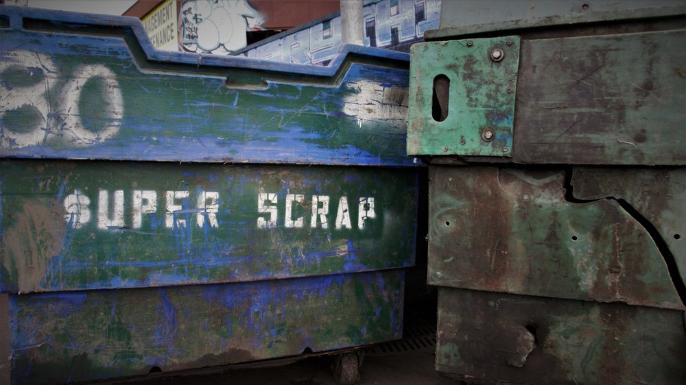 Scrap Metal Container — Super Scrap Inc.