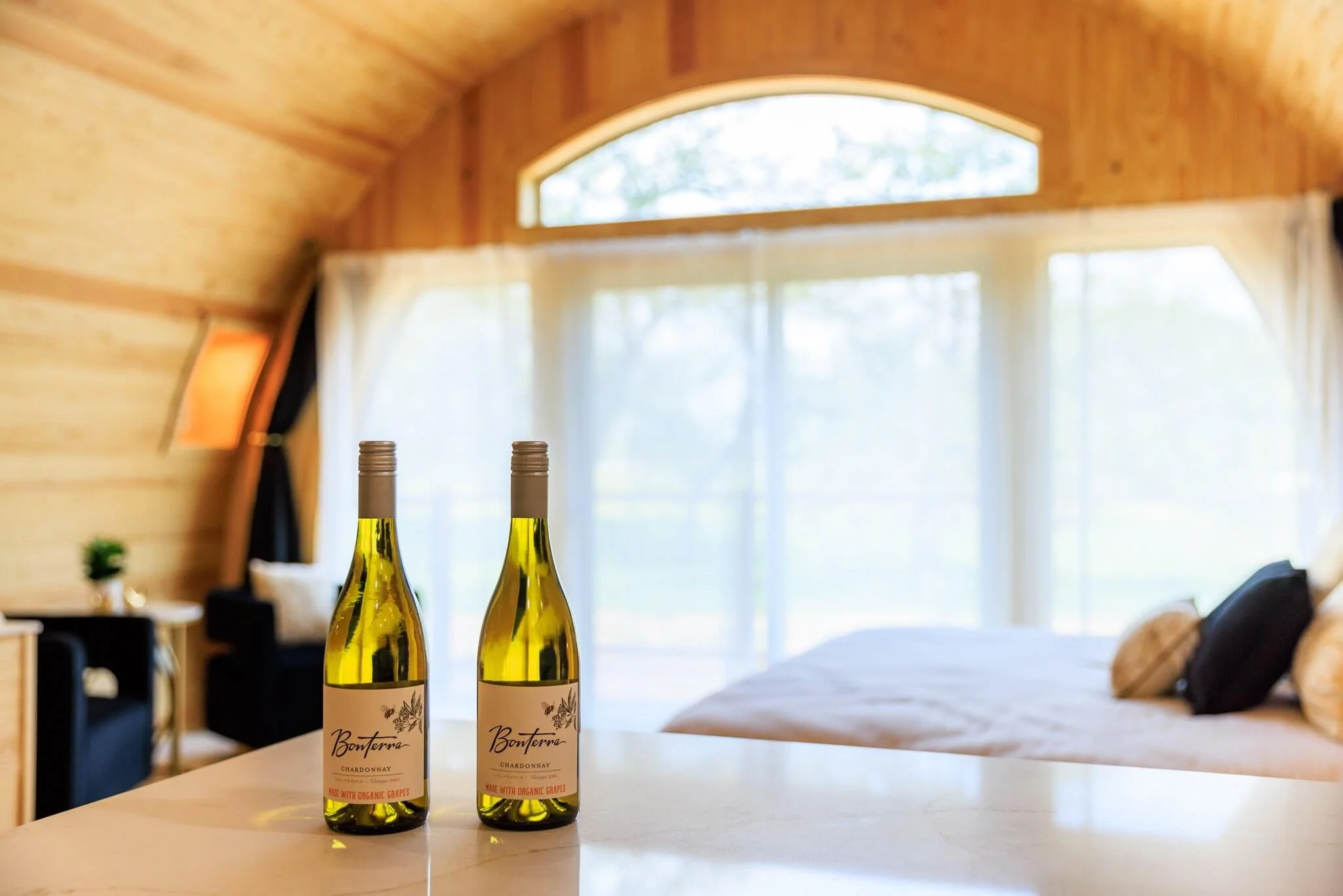 Chardonnay Wine Barrel Cabin — Wine Barrel Cabins