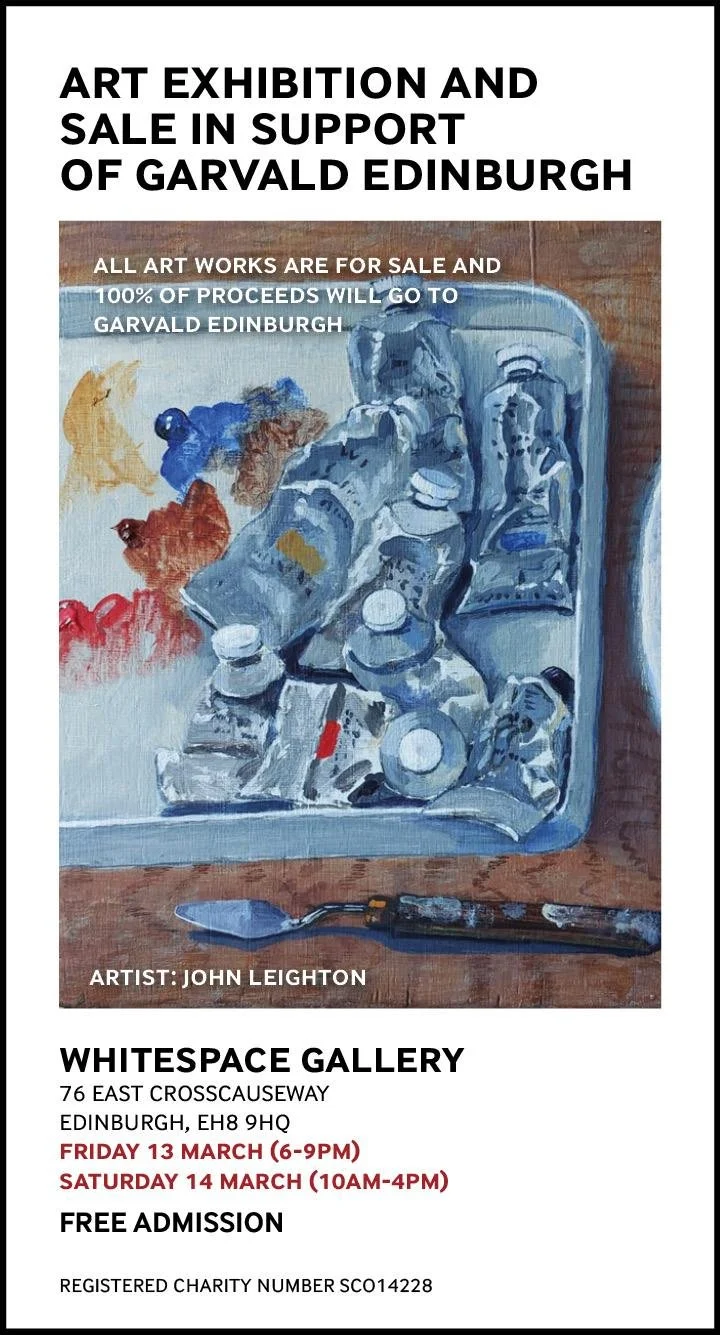 Garvald Edinburgh — Art Exhibition and Sale in Support of Garvald
