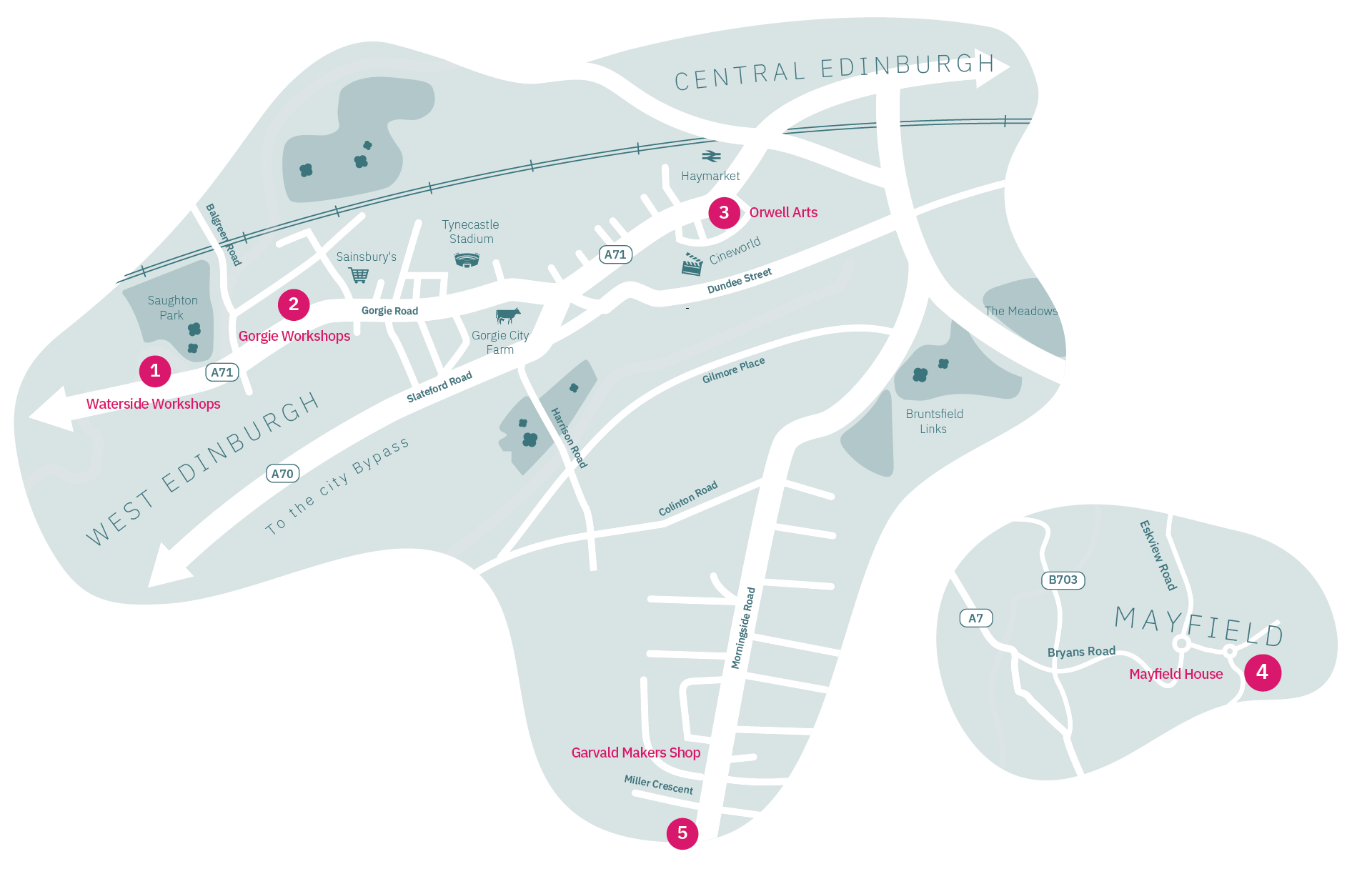 Garvald Edinburgh — Contact