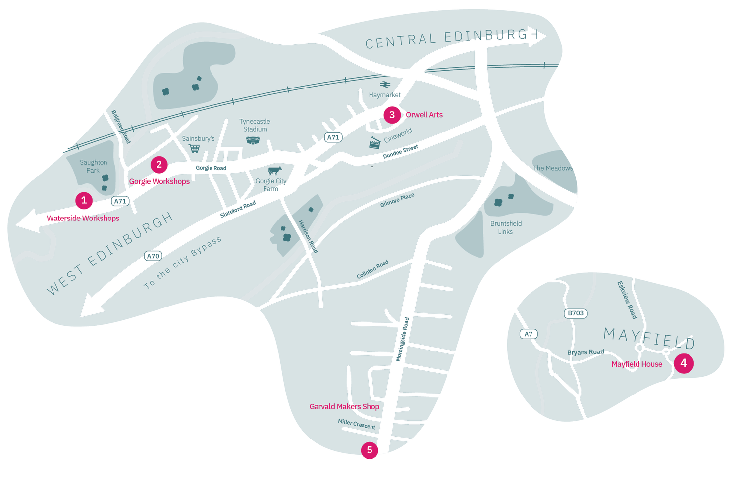 Garvald Edinburgh — Contact