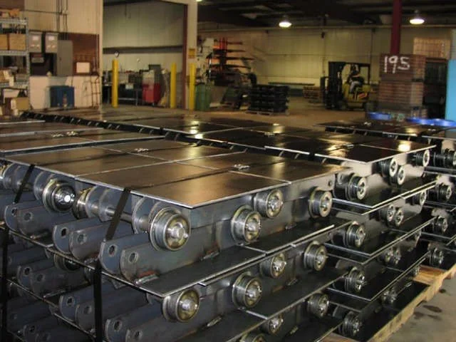 Floor Chain / Paper Roller Handling Chain — Mill South