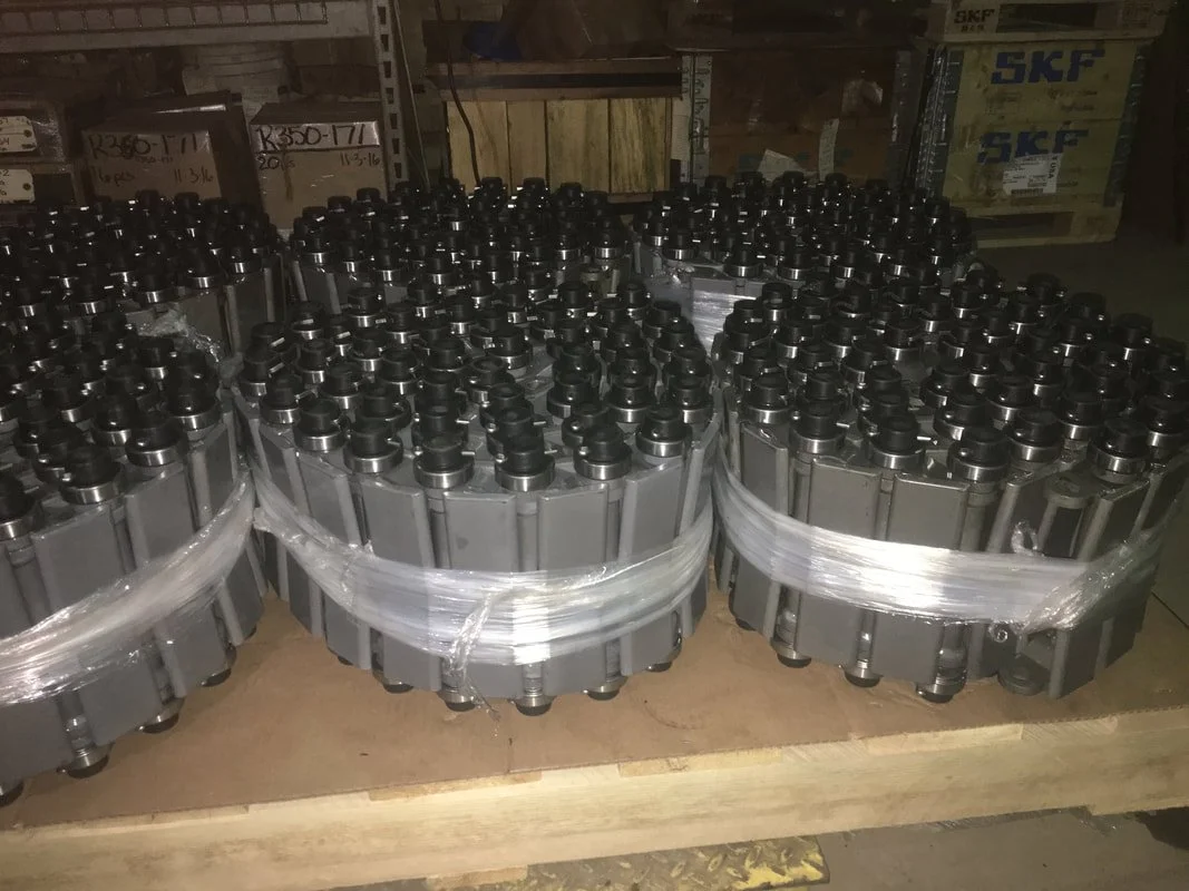 Floor Chain / Paper Roller Handling Chain — Mill South