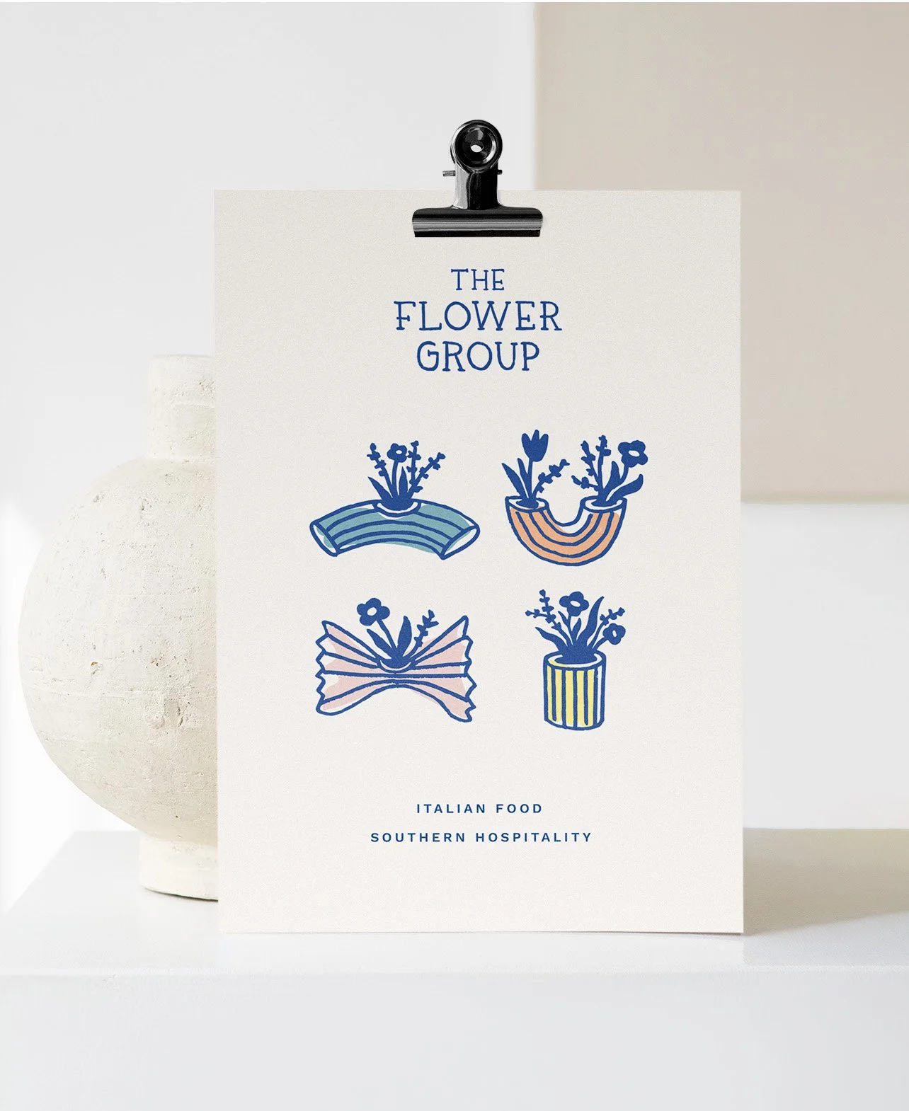 The Flower Group Logo + Brand Design — SK Design Studio